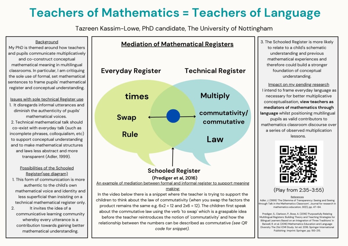 Maths teachers as Language teachers - NALDIC